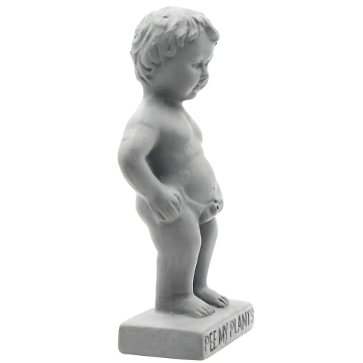 NPW-USA Plant Life Pee My Plants, Garden Statue, Color-Stone