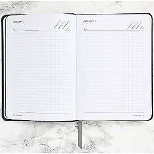 Hatch Idea Notebook - Idea Journal, Brainstorming Notebook & Project Planner for Entrepreneurs, Project Management, & Business Owners - Midnight Blue- 160 Pages, 5.75 x 8.25”