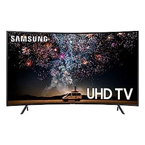 Samsung UN55RU7300FXZA Curved 55-Inch 4K UHD 7 Series Ultra HD Smart TV with HDR and Alexa Compatibility (2019 Model)