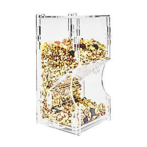 Hamster Automatic Feeder Guinea Pig Food Bowl Guinea Pig Accessories Assembled Fixed Food Bowl for Mouse Guinea Pig Parrots Mini Chinchilla Hedgehog Hamster Small Animal