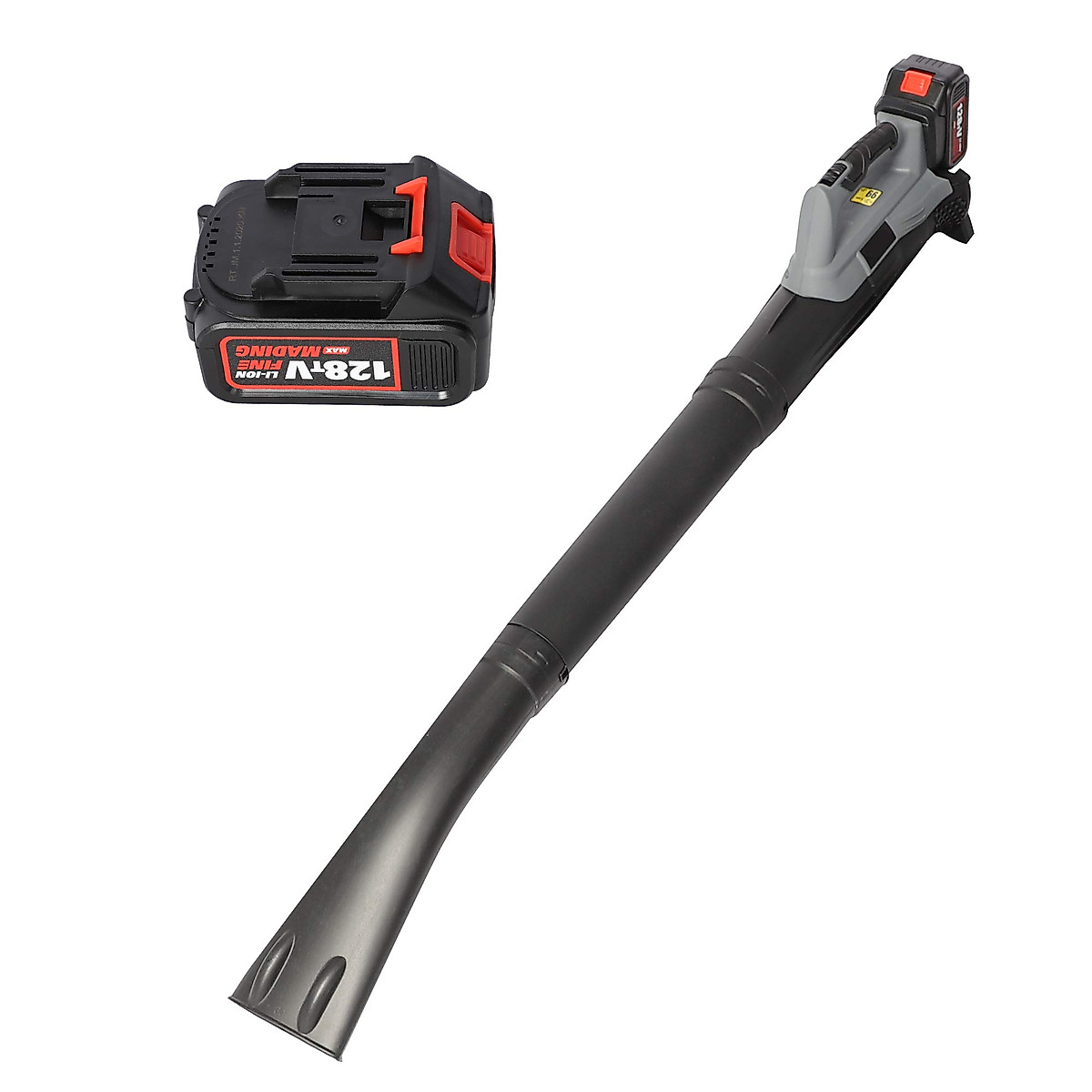 Cordless Leaf Blower 124 MPH Battery Operated Blower for Yard Cleaning Blowing Leaves Snow Debris Dust 20V Electric Leaf Blower with Battery and Charger