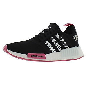 adidas Originals NMD R1 Primeblue Womens Shoes Size 9, Color: Black/White/Pink
