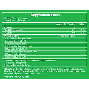 Generic Family Probiotics - Probiotics for You and Your Family!, Green