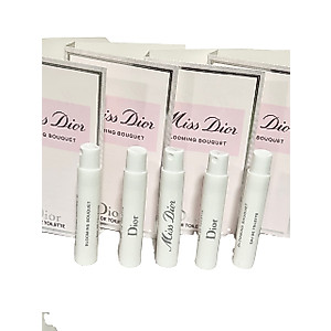 Christian Dior Miss Dior Blooming Bouquet Eau De Toilette 0.03 Ounce x 5