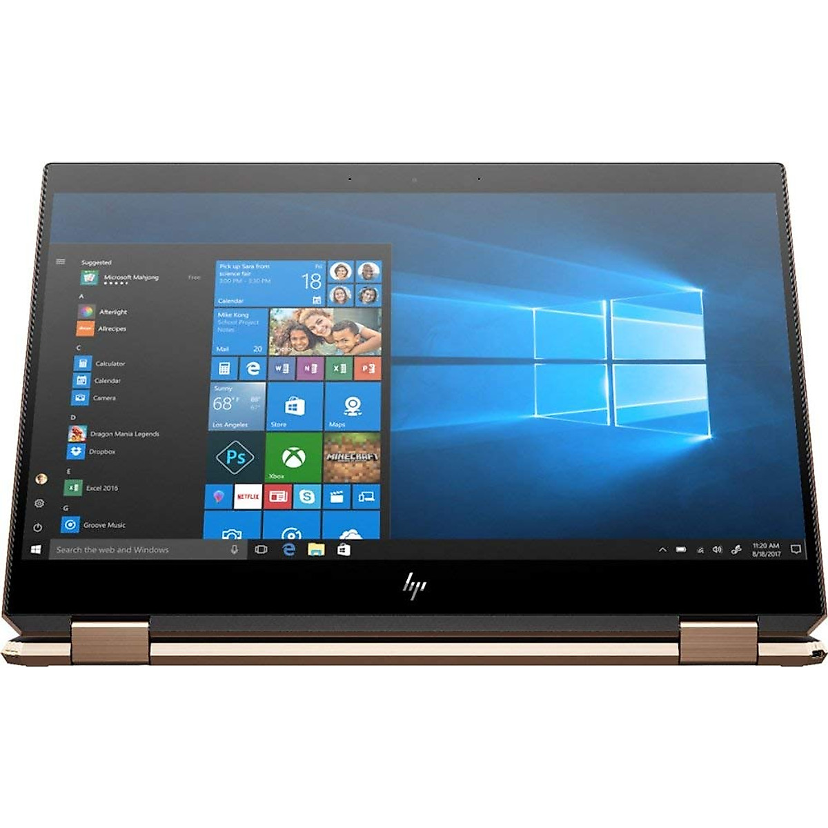 2019 HP Spectre x360 15t Touch 4K IPS AMOLED GTX 1650 with 6 core(9th Gen Intel i7 9750H, 1TB SSD, 16GB, 2-in-1, 3 Years McAfee Internet Security, Windows 10 PRO Upgrade, HP Warranty) Dark Ash
