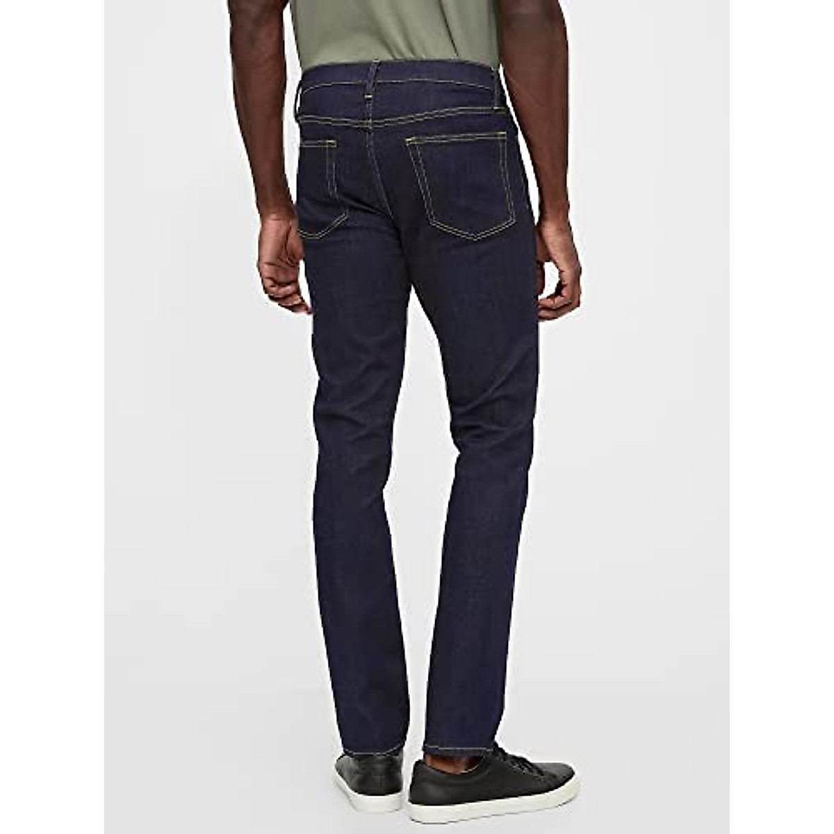 GAP Mens Soft Wear Skinny Fit Jeans, Resin Rinse 063, 38W x 32L US