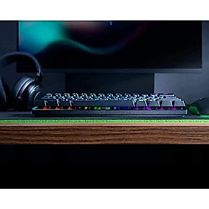 (Renewed) Razer Huntsman Mini 60% Gaming Keyboard: Clicky Optical Switches RZ-03-03390100 - Black