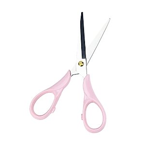 Scissors All Purpose Craft Scissors, Light Pink Multipurpose Fabric Scissors Sewing Scissors Sharp Scissors for Office (Light Pink)
