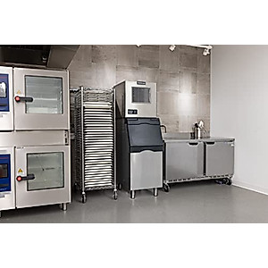 Scotsman Ice Prodigy Elite® Commercial Ice Machine Cube Style Ice Maker MC0722SA-32 (Slim 22" Width, Half Dice, 758 lb/24 Hours, HD22B-1 120 lb. iceValet)