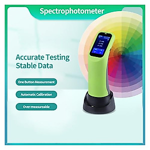 Colorimeter, CR110 High-Precision Portable Spectrophotometer, Plastic Paint Ink Color Mixing and Matching Colorimeter(CR230)