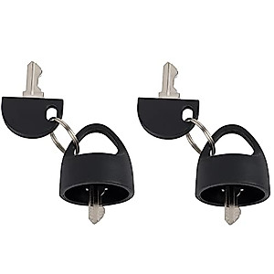 Deluxe Easy Pull Key Set for Pride Mobility Scooter - Premium Replacement Keys (Set of 4) for Go-Go Sport Elite Traveller, Pride Victory, Revo, Zero Turn, Legend, GoGo Ultra LX Power Wheel Chair