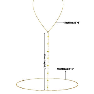 Minimalist Gold Satellite Beads Belly Waist Body Chain Adjustable Trendy Beach Bikini Jewelry Handmade for Women Sexy