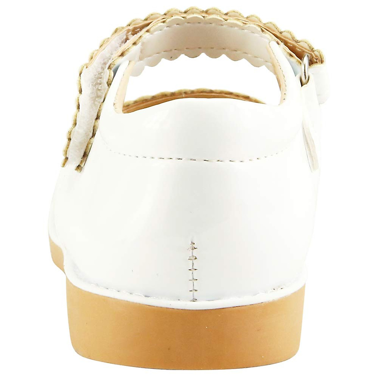 The Doll Maker Girl's Mary Jane - FBA173041B-13 White