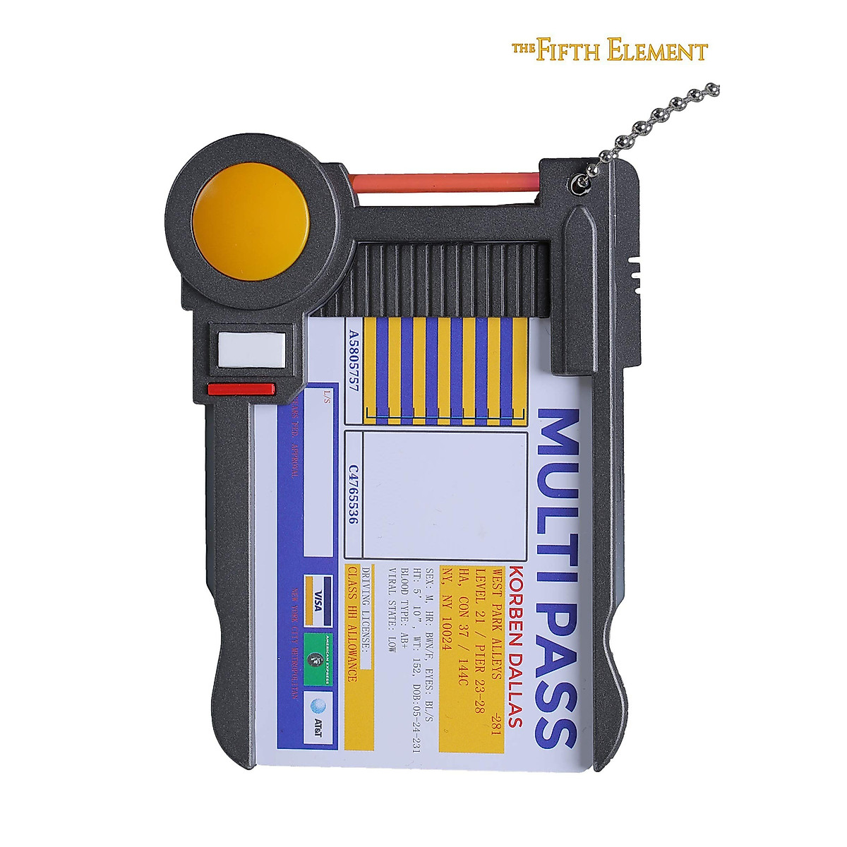 Fun Costumes Fifth Element Multipass Accessory Standard