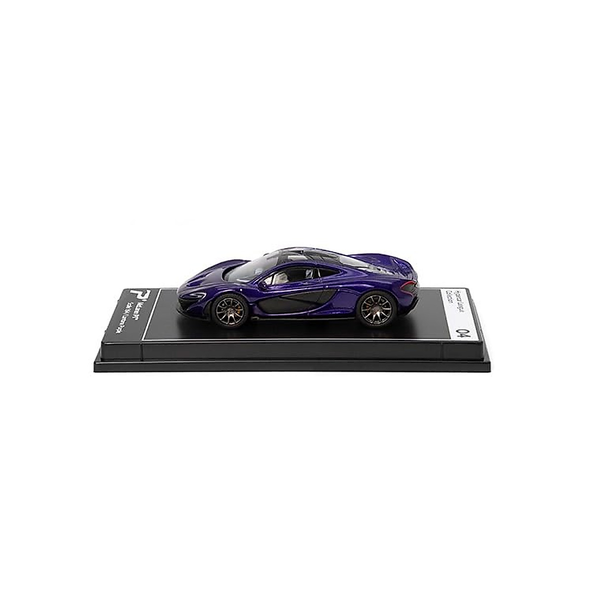 PosterCars 1:64 Scale McLaren P1 Lantana Purple Hypercar League Collection No.4