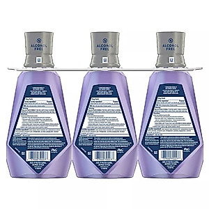 3 Pack -Crest Pro-Health Advanced with Extra Deep Clean Mouthwash, Clean Mint, 33.8 Fluid Ounce