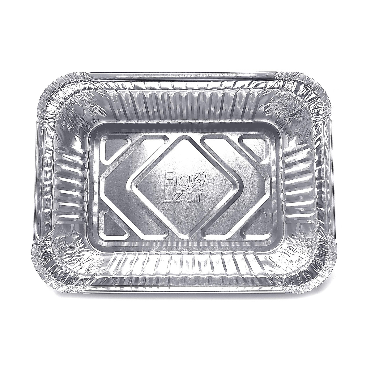 (120 Pack) Premium 1.5-LB Takeout Pans with Lids l Medium 7" x 5" x 2" l Heavy Duty Disposable Aluminum Foil for Catering Party Meal Prep Freezer Drip Pans BBQ Potluck Holidays