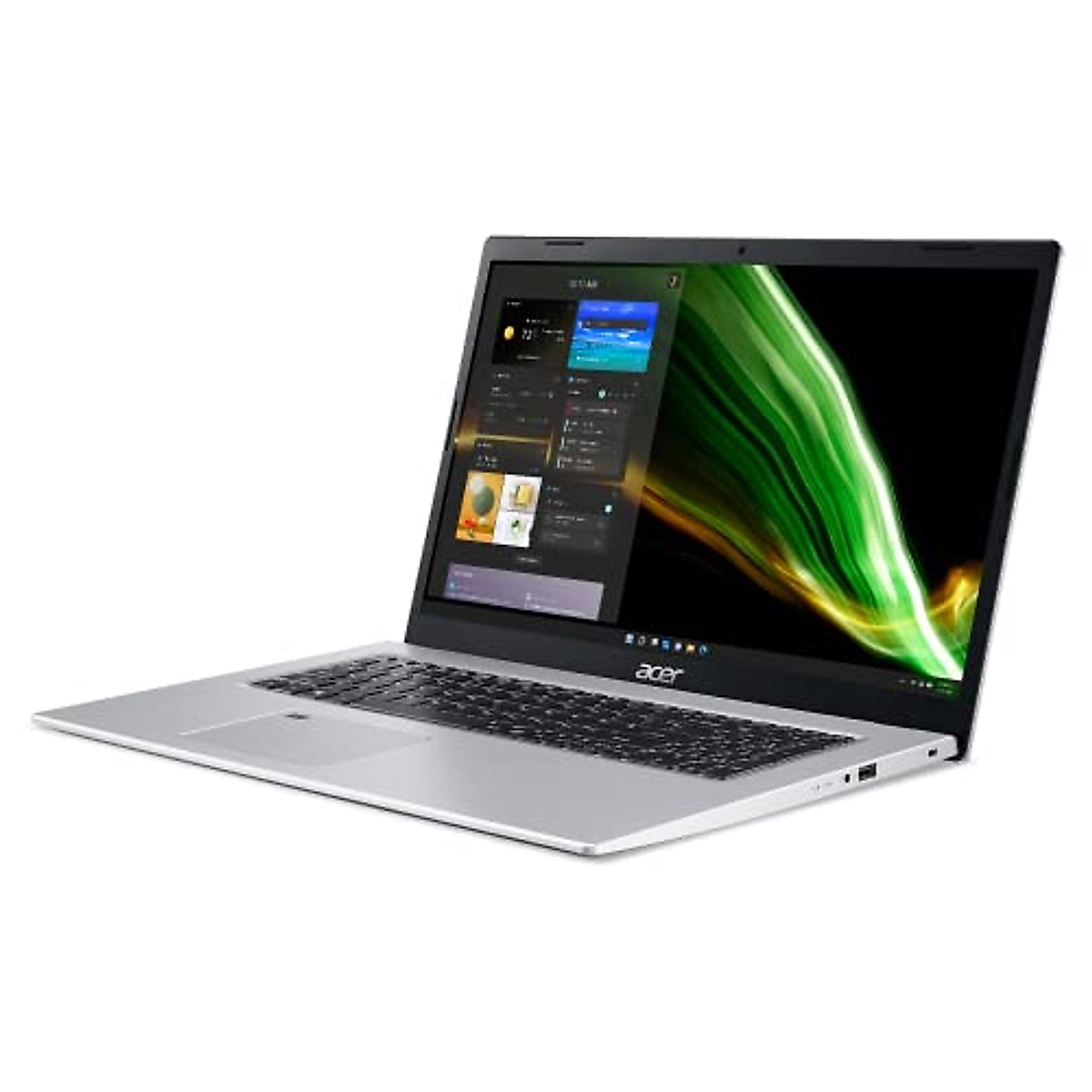 Acer Aspire 5 A517-52-75N6 Laptop | 17.3" Full HD IPS Display | 11th Gen Intel Core i7-1165G7 | Intel Iris Xe Graphics | 16GB DDR4 | 512GB SSD | WiFi 6 | Fingerprint Reader | BL Keyboard | Windows 11
