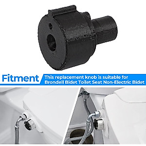 Replacement Knob for Brondell Bidet Toilet Seat Upgrade Your Non-Electric Bidet -Stronger PLA