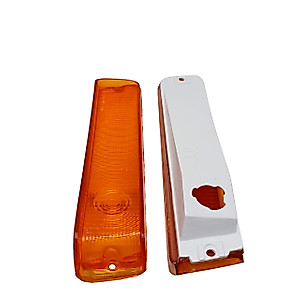 A-Team Performance - Front Turn Signal Lights - Compatible with 73 74 75 76 77 78 79 FORD F-150 F150 Truck and 78-79 Bronco