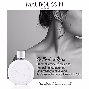 Mauboussin - Une Histoire de Femme Sensuelle 90ml (3 Fl Oz) - Eau de Parfum for Women - Floral, Musky & Gourmand Scents