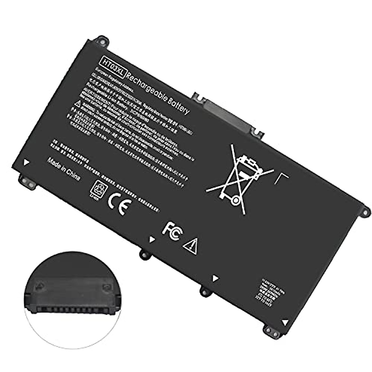 HT03XL Laptop Battery for HP Pavilion 14-CE 14-CF 15-DB 15-CS 15-DA 17-BY Series L11119-855 15-CS0053CL 15-DA0014DX 15-DA0033WM 14-CE0064ST 14-CE1056WM 14-CE0034TX L11421-421 HSTNN-LB8M HSTNN-DB8R