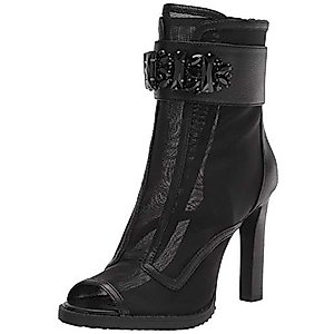 Karl Lagerfeld Paris Women's Blayze Fashion Bootie Ankle Boot, Black, 7