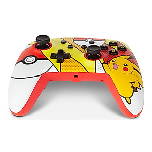 NINTENDO SWITCH PIKACHU POP ART WIRED ENHANCED CONTROLLER [POWER A]