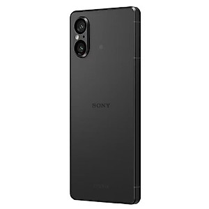 Sony Xperia 5 V 5G Dual XQ-DE72 256GB 8GB RAM Unlocked (GSM Only | No CDMA - not Compatible with Verizon/Sprint) Global, Mobile Cell Phone - Black