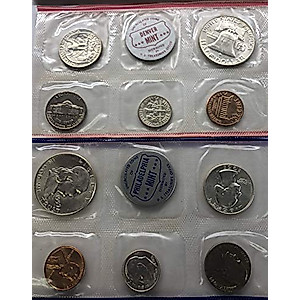 1959 P D Silver US Mint Set Comes in Original US mint packaging Uncirculated