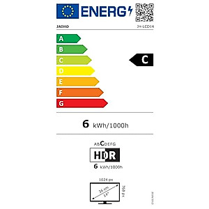 JaiHo 15 Inch LCD Monitor Display - 1024x768 Resolution HDMI PC Monitor Color Screen, Home Security Monitor with VGA/HDMI/BNC/AV/USB Earphone Input, Built-in Dual Speakers