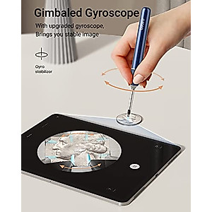 BEBIRD Note5 AuriCare Ear Wax Removal Tool with Ear Camera, Ear Cleaner with Ear Pick &Tweezers Mode,1000W Ear Scope,Universal Gyroscope for Earwax Removal, Ear Wax Removal Kit Include 6pcs Ear Scoop