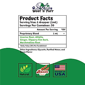 Digestive Enzymes for Dogs - Dog Digestive Enzymes - Supports a Healthy Digestive Tract & Much More - Dog Digestive Support - Dog Enzymes - Dog Enzymes Digestive - Dog Digestive Enzyme - 1 fl oz