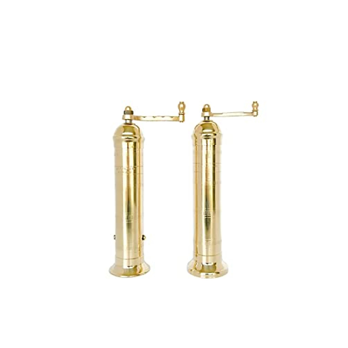 The Original European Pepper Mill 8'' Brass Pepper Mill