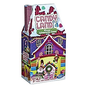 Hasbro Gaming Candy Land Game: Winter Adventures Edition Board Game for Kids Ages 3+