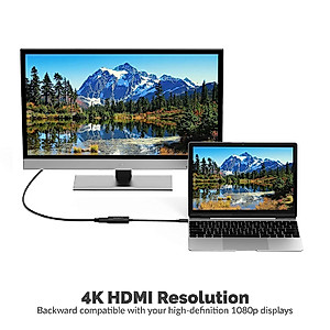 Sabrent 5 in 1 USB C Multi-Port HUB + USB 3.1 Type-C to HDMI Adapter