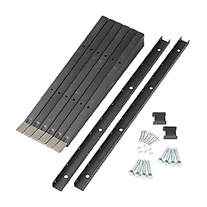 Everbilt Heavy-Duty Matte Black Wall Mounted 3-Tier Storage Rack