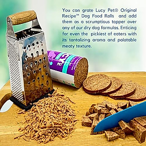 Lucy Pet Products Chicken Formula Dog Food Roll 1 lb, Meaty, Semi-Moist Dog Food (100600073)