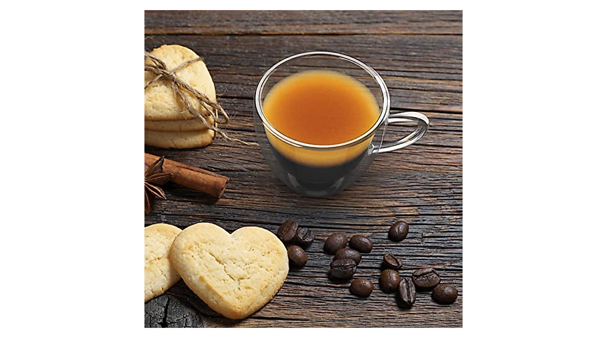 Double Walled Espresso Cups Set - Enjoy Your Coffee!