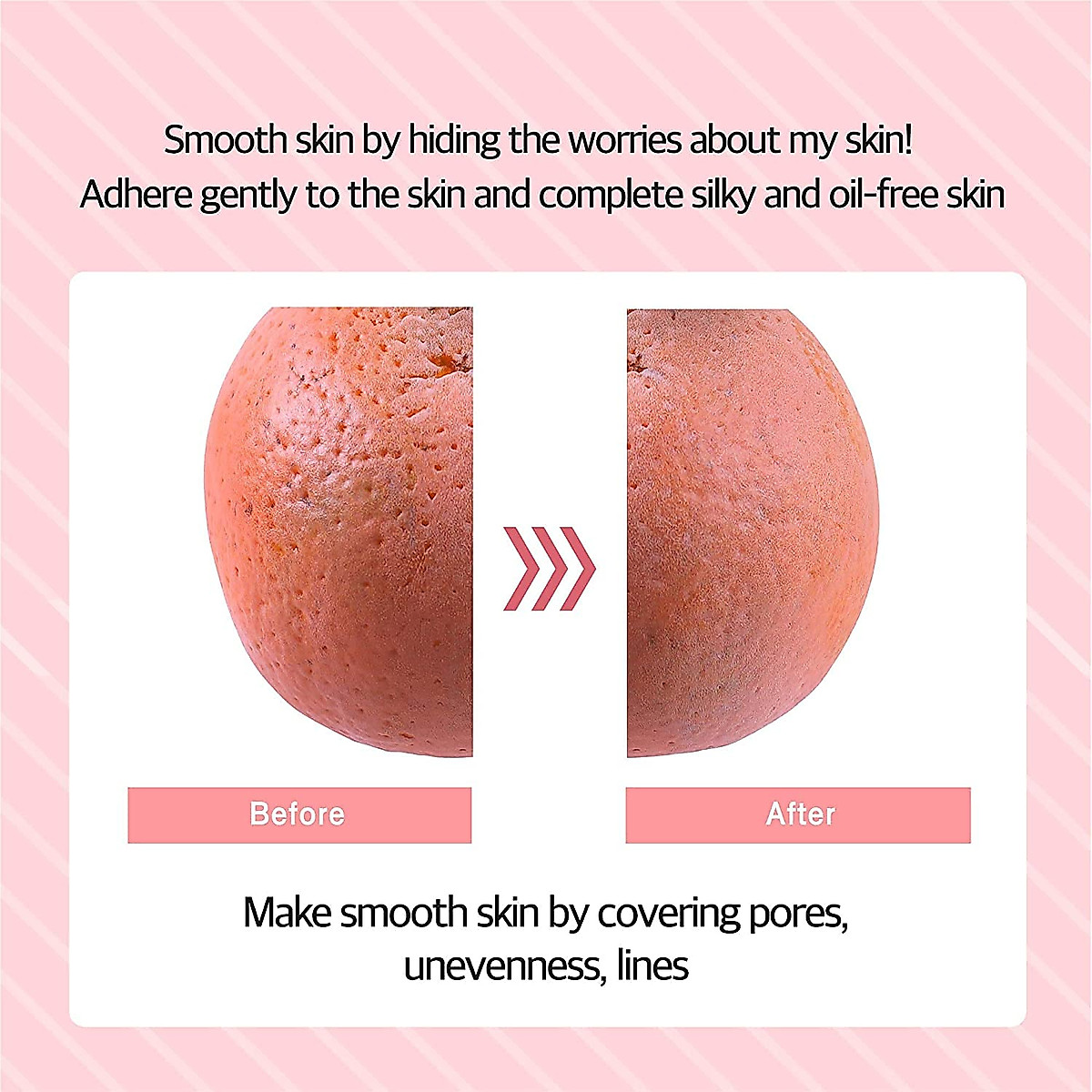 Korean Makeup Blur Stick Face Primer - Pore Minimizer and Reducer for Your Face - More Energetic Eyeshadow, Eyelid and Eye Details - With Hydrating Calamine Base for Oily Skin and Sensitive Acne Skin