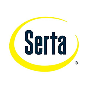 Serta Rane Convertible Sofa Bed, 66.1" W x 33.1" D x 29.5" H, Black
