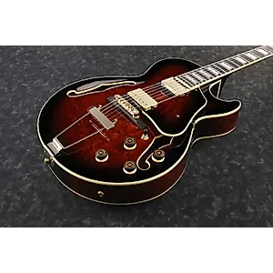 Ibanez Artcore Expressionist AG95QA - Dark Brown Sunburst