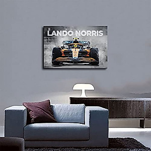 ERWYN Mclaren poster Formular One Poster F1 Walls Canvas Car Posters Wall Art Canvas For Boys Room Vintage Unframe-style 12x18inch(30x45cm)
