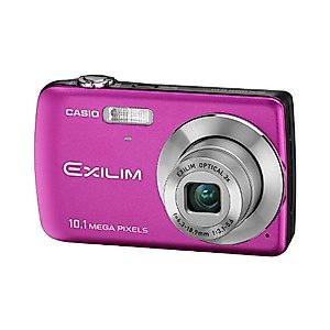 Casio EX-Z33VP 10.1MP Digital Camera with 3x Optical Zoom and 2.5 inch LCD (Vibrant Pink)