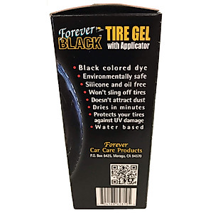 Forever Car Care Products FB810 Black Tire Gel and Foam Applicator