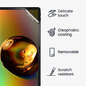 kwmobile Screen Protector Compatible with Lenovo Tab P11 Plus Screen Protector - 2X Anti-Reflective Matte Film for Tablet