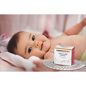 A and D Ointment By Sion Biotext Baby Diaper Rash Vitamin A + D Original Healing Cream Medical Moisturizer Intensive Therapy For Dry & Irritated Skin, Cuts, Burns Soothing Baby Care 144 packets