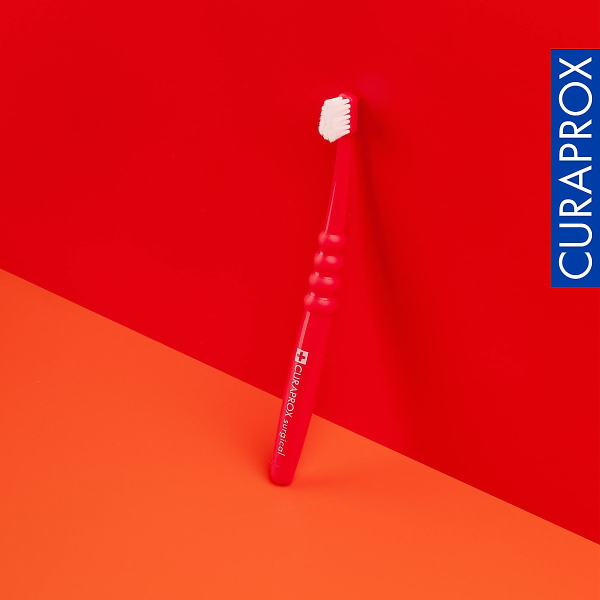 Curaprox CS Surgical Mega-Soft Toothbrush, Red