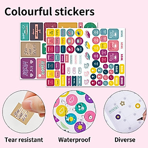 TICTTGA gifts for women planner 2024-2025 planners 2024-2025 for women daily planner 2024-2025 monthly planner academic student planner to do list notepad undate A5 pink