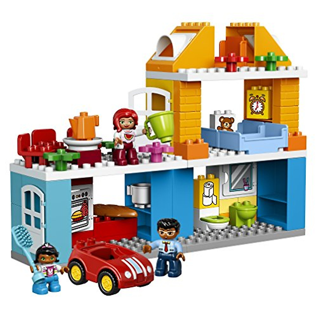 LEGO DUPLO My Town Family House 10835 Building Block Toys for Toddlers (69 Pieces)